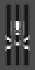 skull and cross bones with horns Minecraft Banner