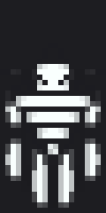 Skeleton Minecraft Banner