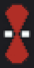 Deadpool Face Minecraft Banner