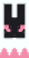 Minecraft Angry Black Rabbit Banner Minecraft Banner
