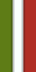 Italy Flag Minecraft Banner
