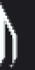 uruz rune but it is white Minecraft Banner