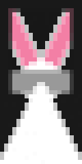 Simple Bunny with Shades Minecraft Banner