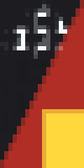 Nation: Papua New Guinea (V2) Minecraft Banner