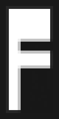 letter 'F' Minecraft Banner