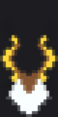 Golden Deer Minecraft Banner