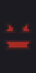 horror face Minecraft Banner