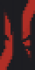 Twin Claw Right Red Minecraft Banner