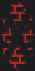 obsidian lava cracks shield Minecraft Banner
