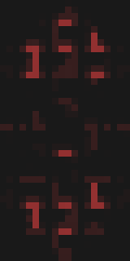 ripped red banner Minecraft Banner