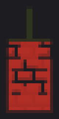 smirking chilli pepper (shield pattern) Minecraft Banner