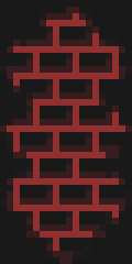 Bloody Brick Wall Minecraft Banner