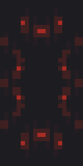 Red Deep Dark Minecraft Banner