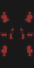 Creepy thing in the dark Minecraft Banner