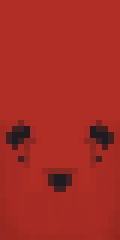 Red Panda Face Minecraft Banner