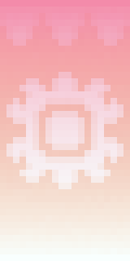 Ombre Pink Flower V2 Minecraft Banner