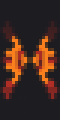 Wings of Hell Minecraft Banner