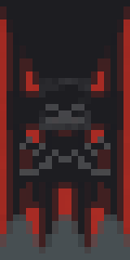 Red demon Minecraft Banner
