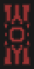 Red Necromancer Minecraft Banner