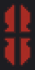 The Red Shield Minecraft Banner