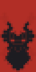 remixed hell Hound Minecraft Banner