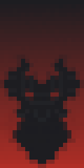 Minotaur Red Minecraft Banner