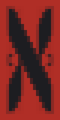 Red Aleph Minecraft Banner