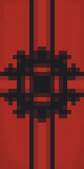 Red Teutonic Cross Banner Minecraft Banner