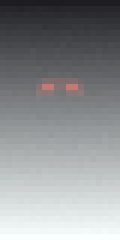 Red Eyes on White Minecraft Banner