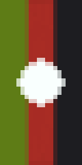Afghanistan flag reversed Minecraft Banner