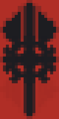 Flag of Hell Minecraft Banner