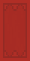 Cute Red Banner Minecraft Banner