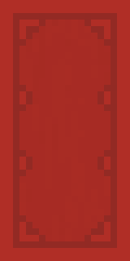 red plush curtain/banner Minecraft Banner