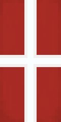 Denmark Minecraft Banner