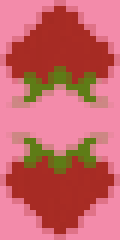 Strawberries Minecraft Banner