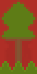 Tree Minecraft Banner