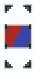 Korea flag Minecraft Banner