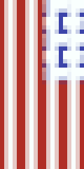Minecraft Banner of the US Minecraft Banner