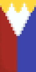 Philippines Flag [ASEAN] Minecraft Banner