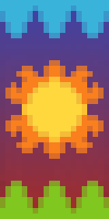 sun Banner Minecraft Banner