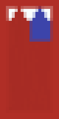 Taiwan Flag Minecraft Banner