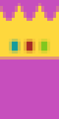 magenta crown Minecraft Banner