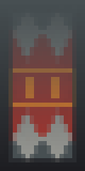 Flames Hand banner Minecraft Banner