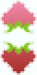 Two-toned Strawberries Minecraft Banner