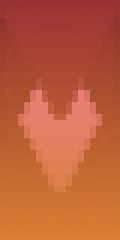 Firey Heart Minecraft Banner