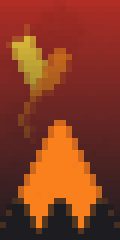 Phoenix From the Ashes Minecraft Banner