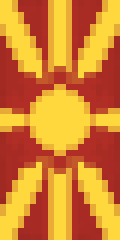 Macedonia flag Minecraft Banner Minecraft Banner