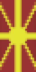 Macedonia Flag Minecraft Banner
