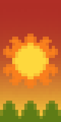 Sunrise Minecraft Banner