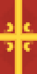 Eastern Roman flag Minecraft Banner